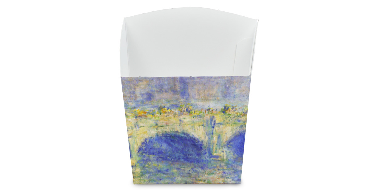 Custom Waterloo Bridge by Claude Monet French Fry Favor Boxes ...