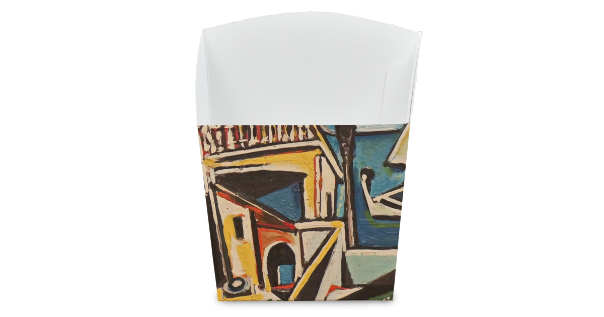 Custom Mediterranean Landscape by Pablo Picasso French Fry Favor Boxes ...