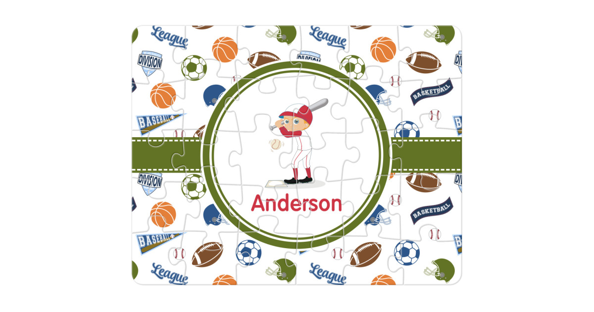 Custom Sports Jigsaw Puzzles (Personalized) | YouCustomizeIt
