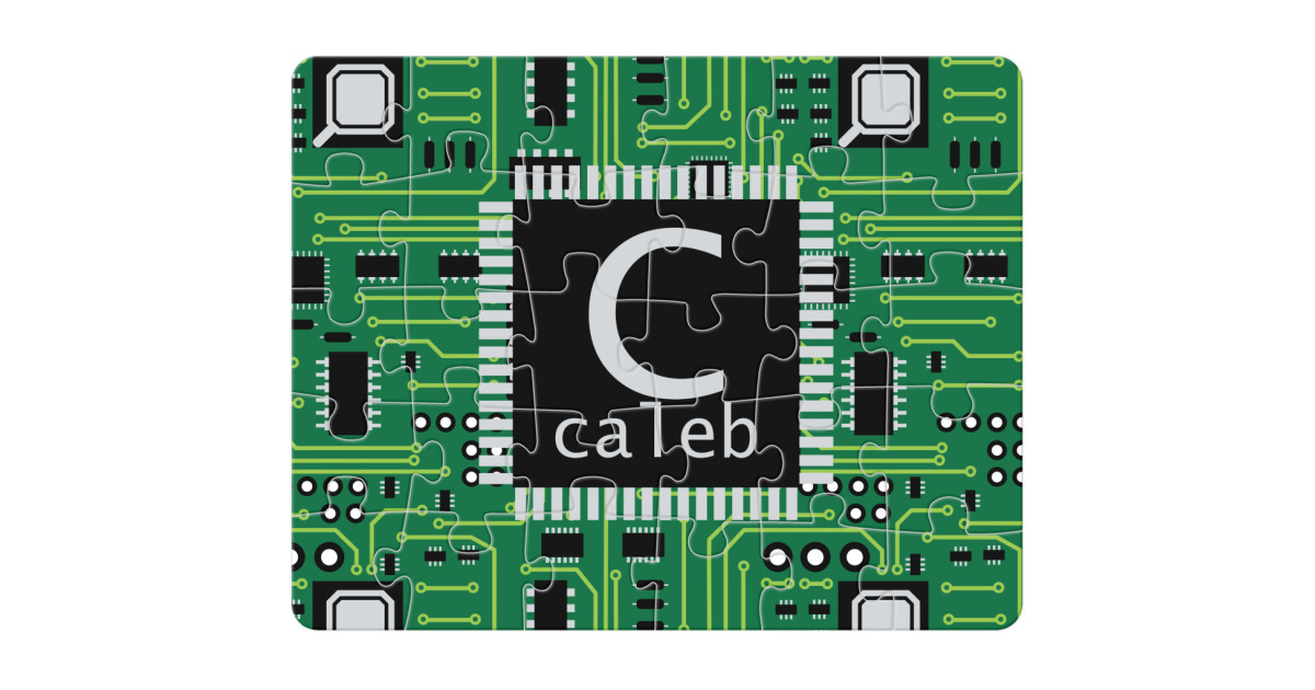 Custom Circuit Board Jigsaw Puzzles (Personalized) | YouCustomizeIt