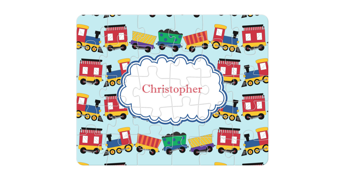 Custom Trains Jigsaw Puzzles (Personalized) | YouCustomizeIt