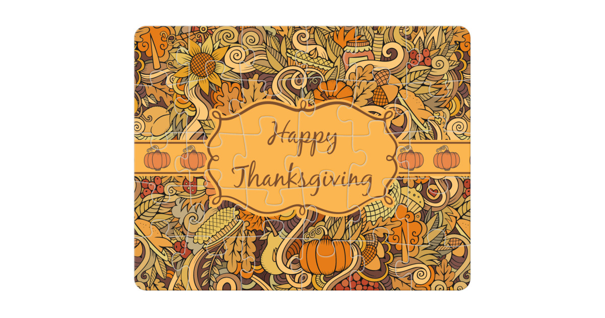 Custom Thanksgiving Jigsaw Puzzles | YouCustomizeIt