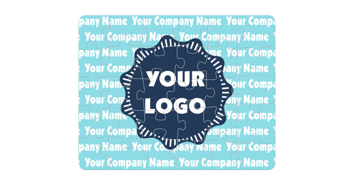 Custom Logo & Company Name Jigsaw Puzzles | YouCustomizeIt