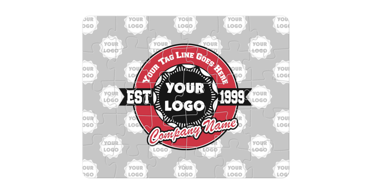 Custom Logo & Tag Line Jigsaw Puzzles w/ Logos | YouCustomizeIt