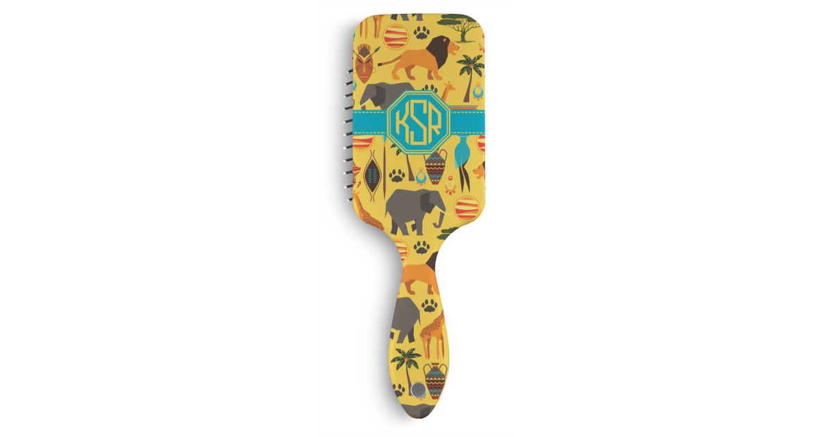 Custom African Safari Hair Brushes (Personalized) | YouCustomizeIt