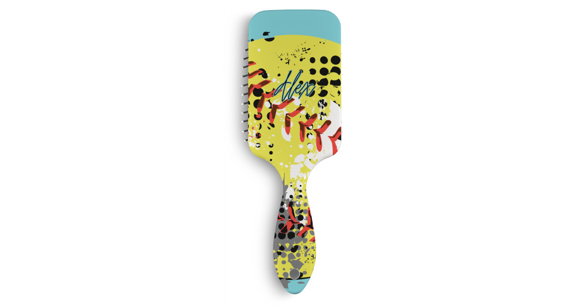 Custom Softball Hair Brushes (Personalized) | YouCustomizeIt