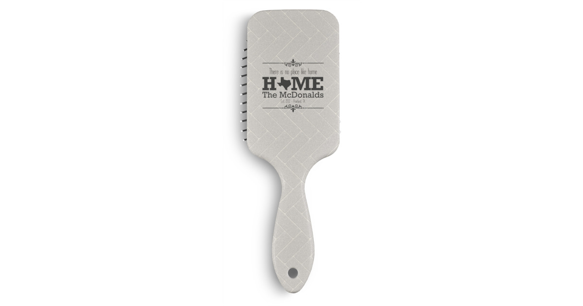 Custom Home State Hair Brushes (Personalized) | YouCustomizeIt