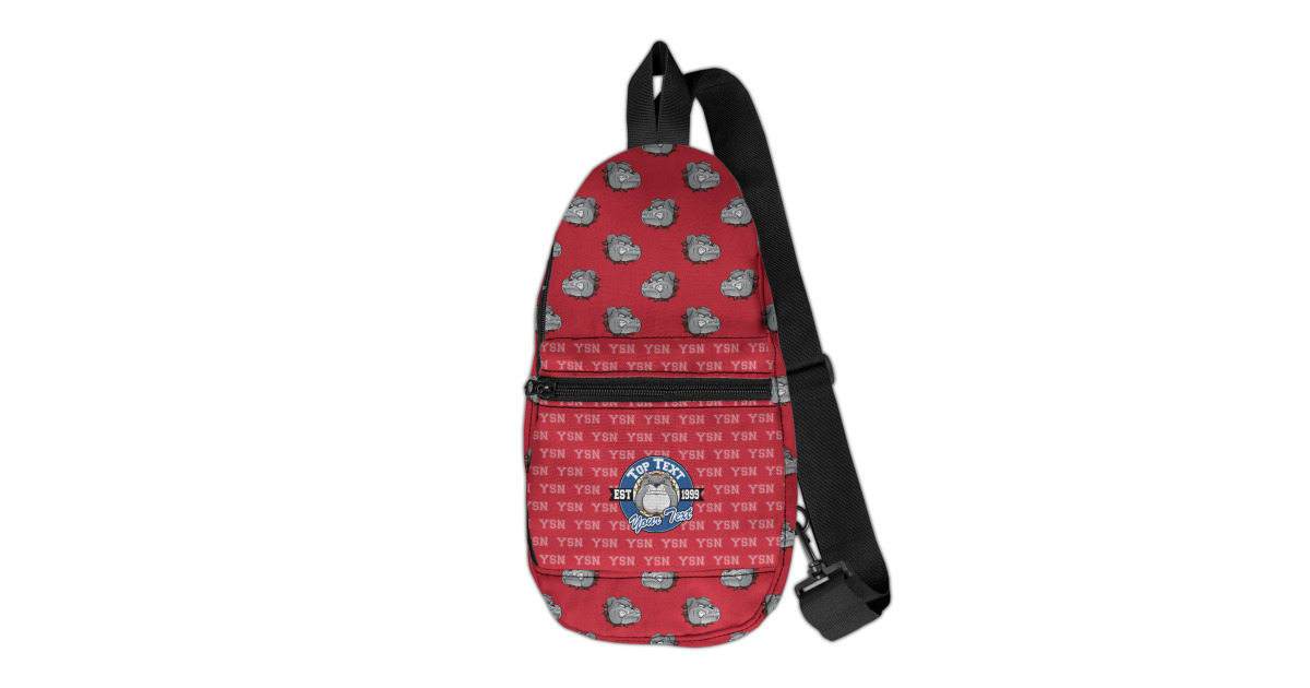 Custom School Mascot Sling Bag (Personalized) | YouCustomizeIt