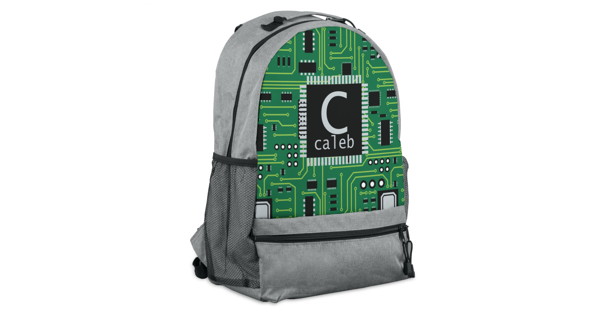 Custom Circuit Board Backpack (Personalized) | YouCustomizeIt