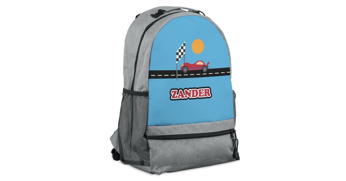 Custom Race Car Backpack (Personalized) | YouCustomizeIt