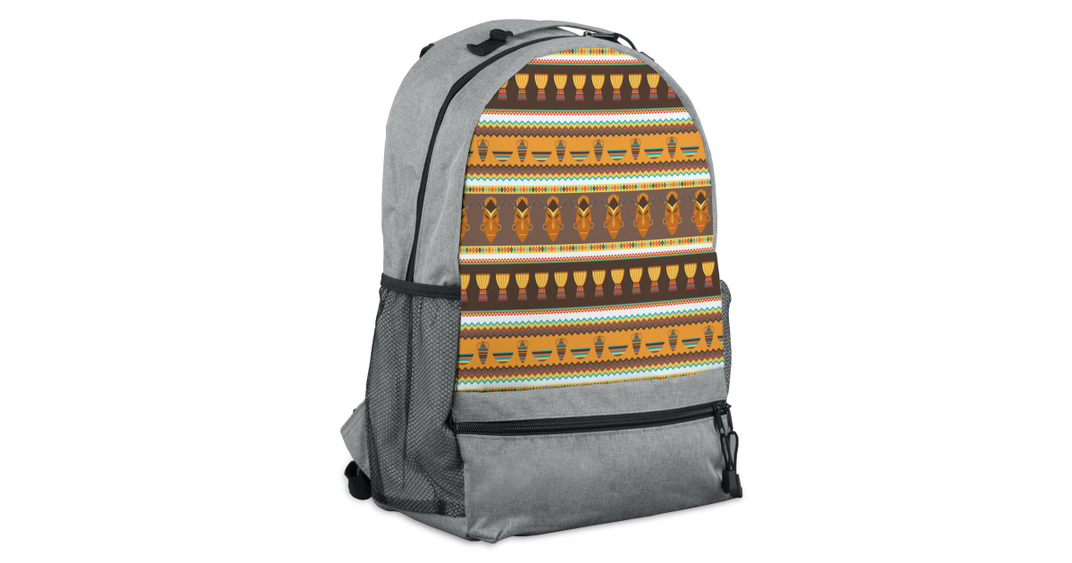 Custom African Masks Backpack | YouCustomizeIt
