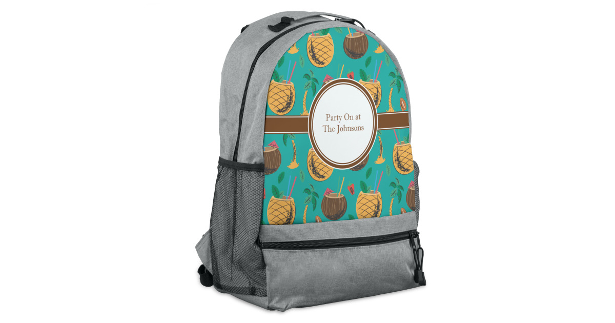 Custom Coconut Drinks Backpack (Personalized) | YouCustomizeIt