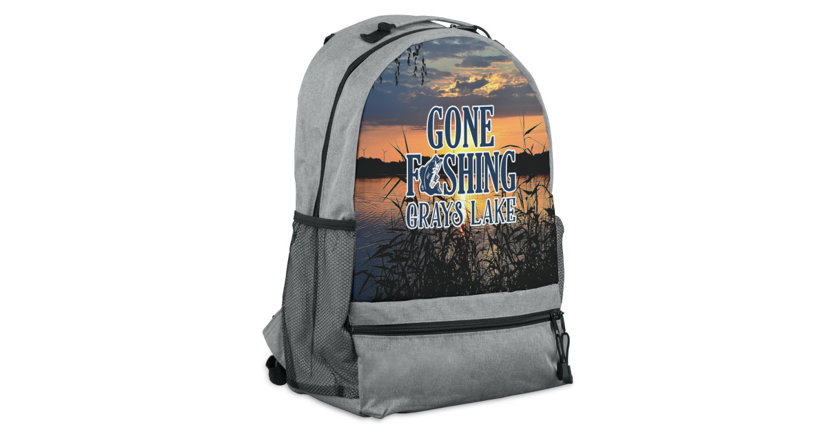 Custom Gone Fishing Backpack (Personalized) | YouCustomizeIt