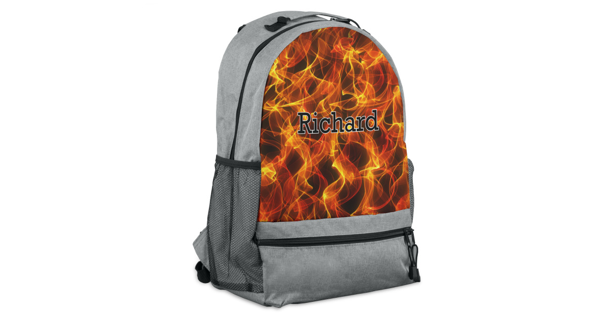 Custom Fire Backpack (Personalized) | YouCustomizeIt