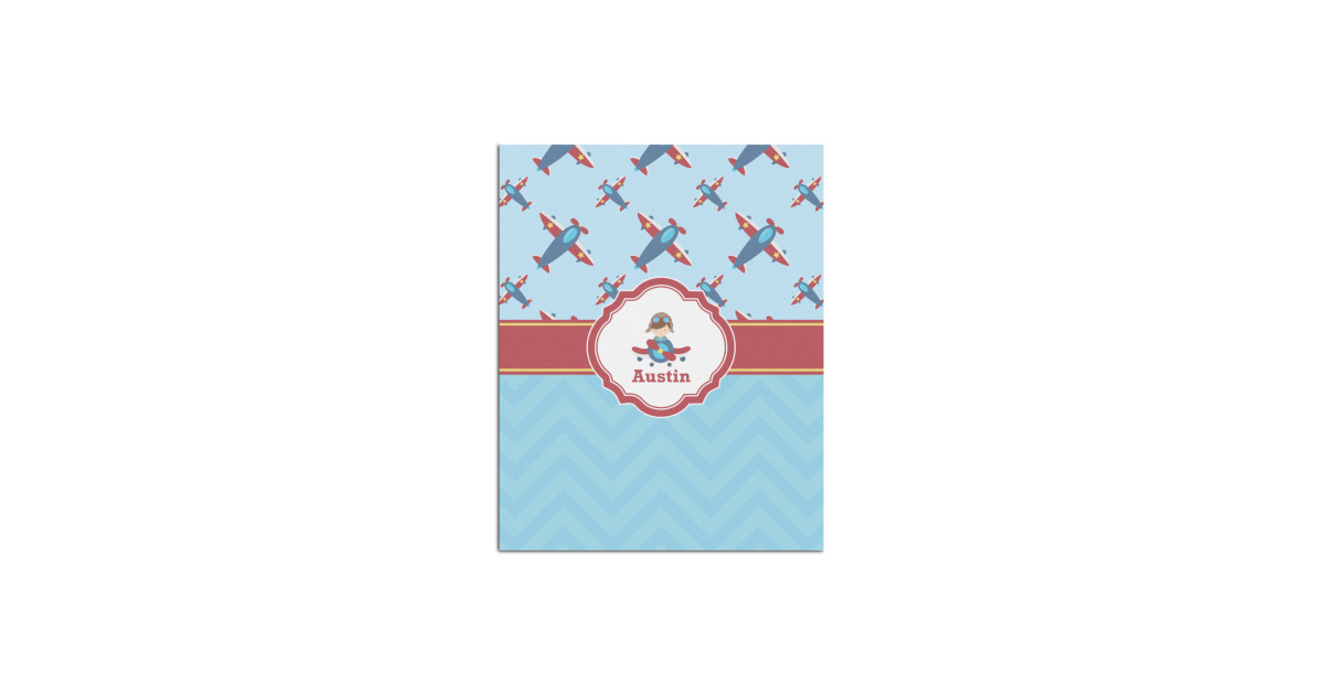 Custom Airplane Theme Poster - Multiple Sizes (Personalized ...