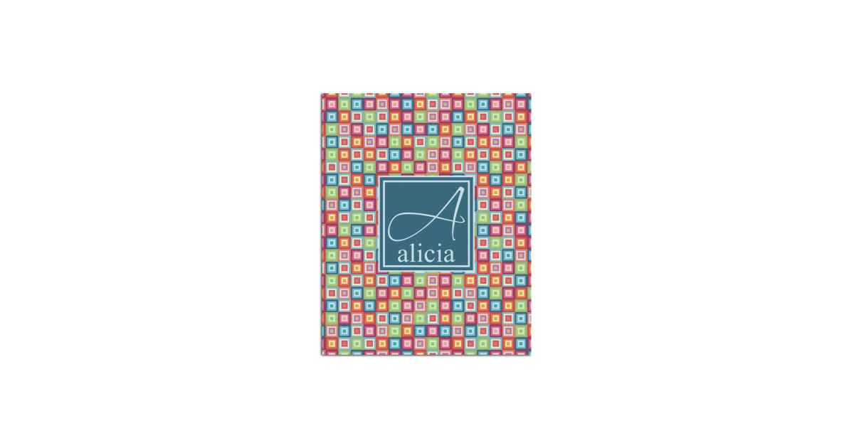 Custom Retro Squares Poster - Multiple Sizes (Personalized ...
