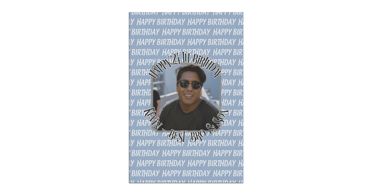 Custom Photo Birthday Posters - Matte - 20x30 | YouCustomizeIt