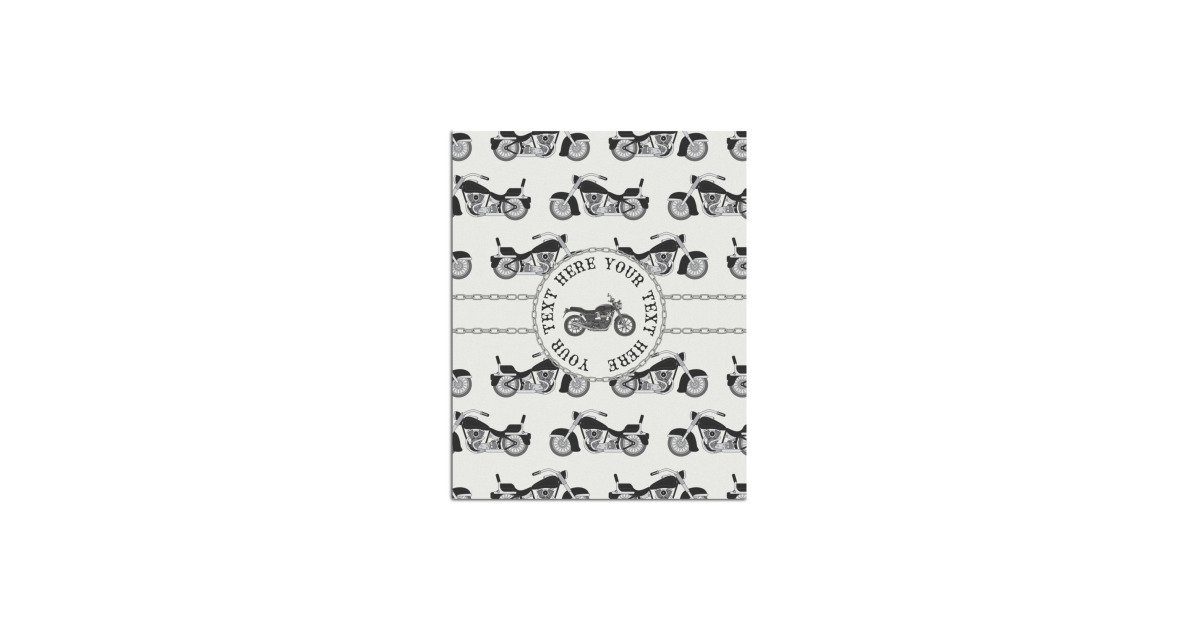 Custom Motorcycle Posters - Matte - 16x20 (Personalized) | YouCustomizeIt