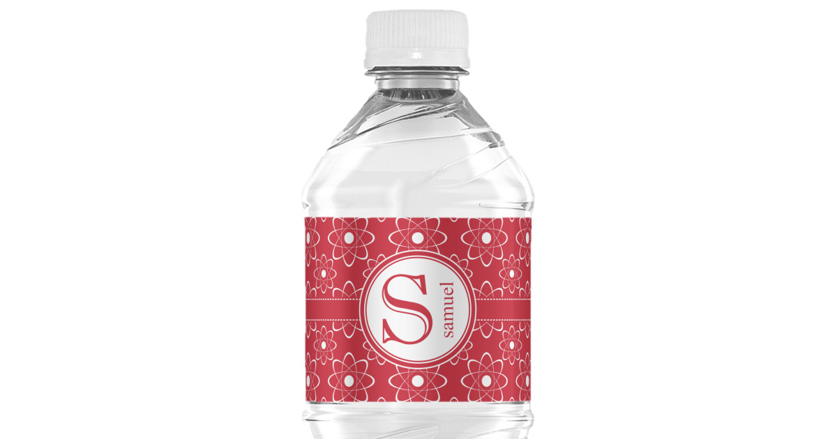 Custom Atomic Orbit Water Bottle Labels - Custom Sized (Personalized ...