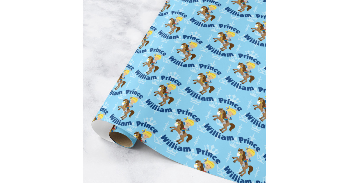 Custom Custom Prince Wrapping Paper Roll - Medium (Personalized ...