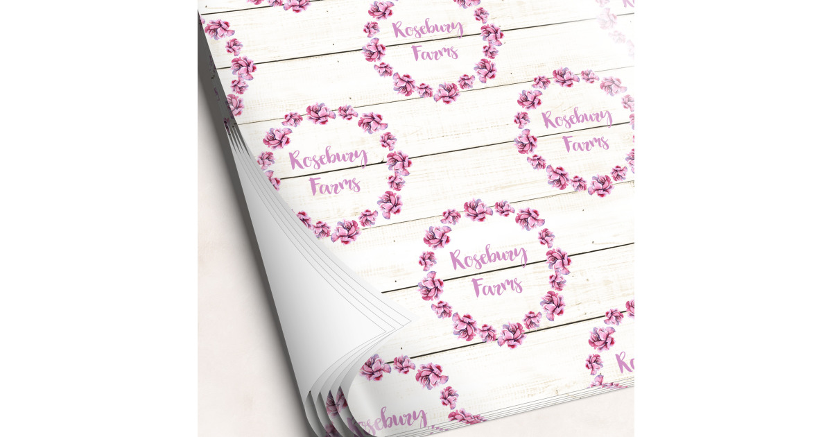 Custom Farm House Wrapping Paper Sheets (Personalized) | YouCustomizeIt