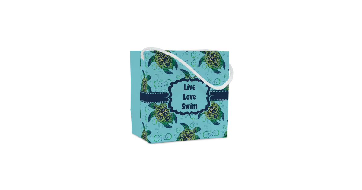 Custom Sea Turtles Party Favor Gift Bags | YouCustomizeIt