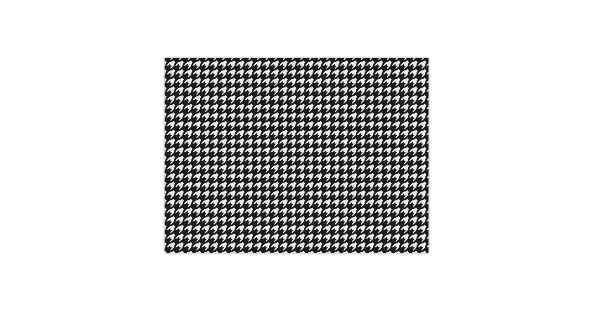 Custom Houndstooth Tissue Paper Sheets | YouCustomizeIt
