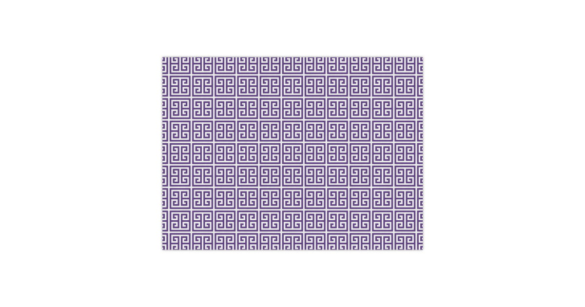 Custom Greek Key Tissue Paper Sheets | YouCustomizeIt