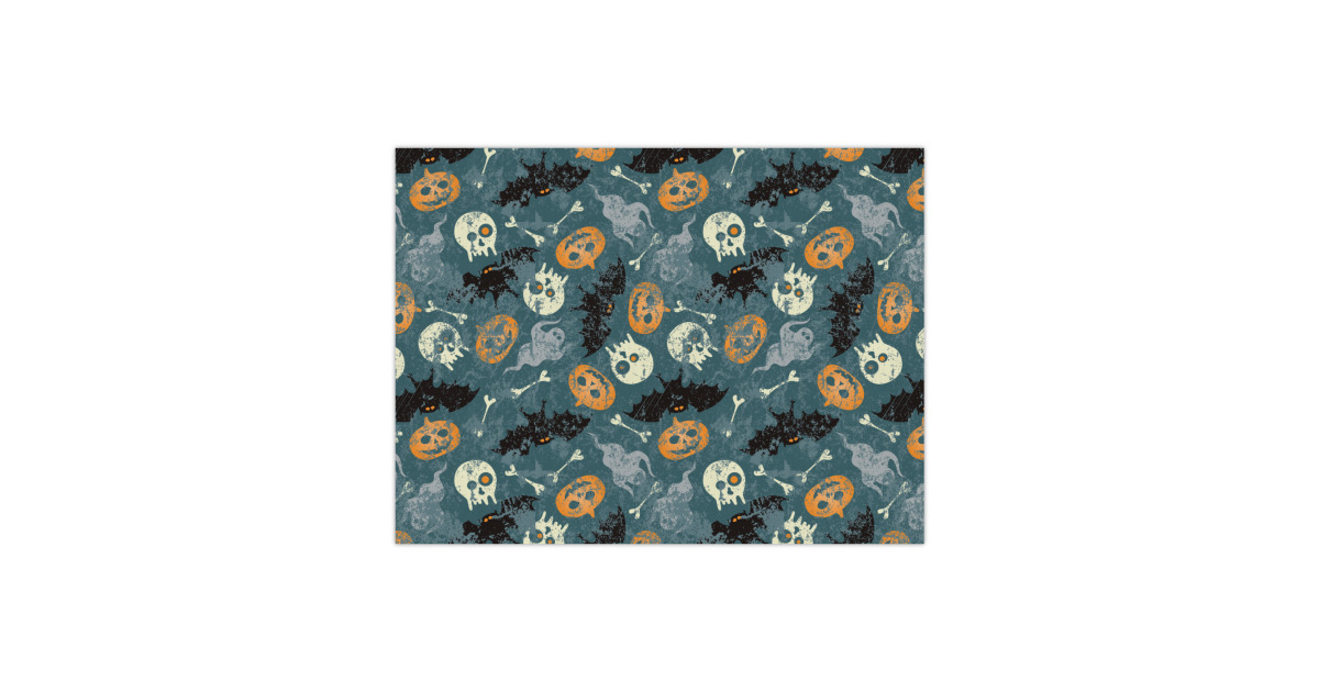 Custom Vintage / Grunge Halloween Tissue Paper Sheets - Medium ...
