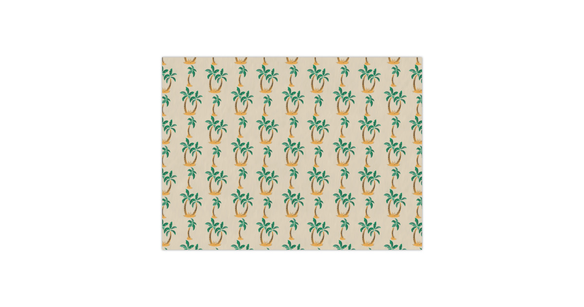 Custom Palm Trees Tissue Paper Sheets | YouCustomizeIt