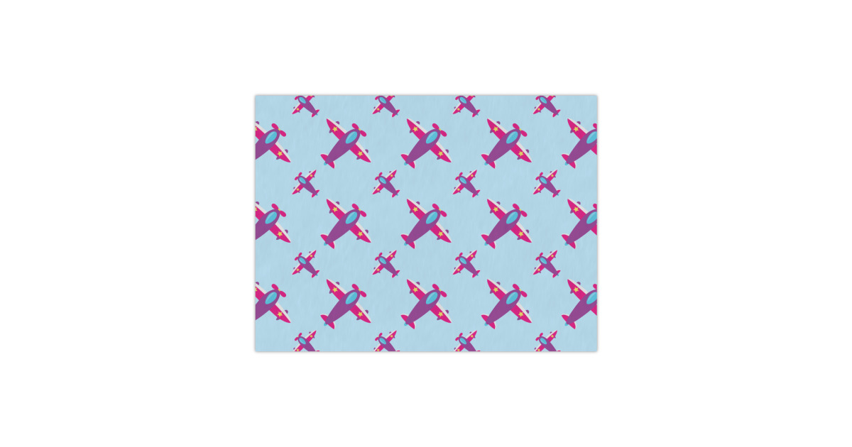 Custom Airplane Theme - for Girls Tissue Paper Sheets - Medium ...