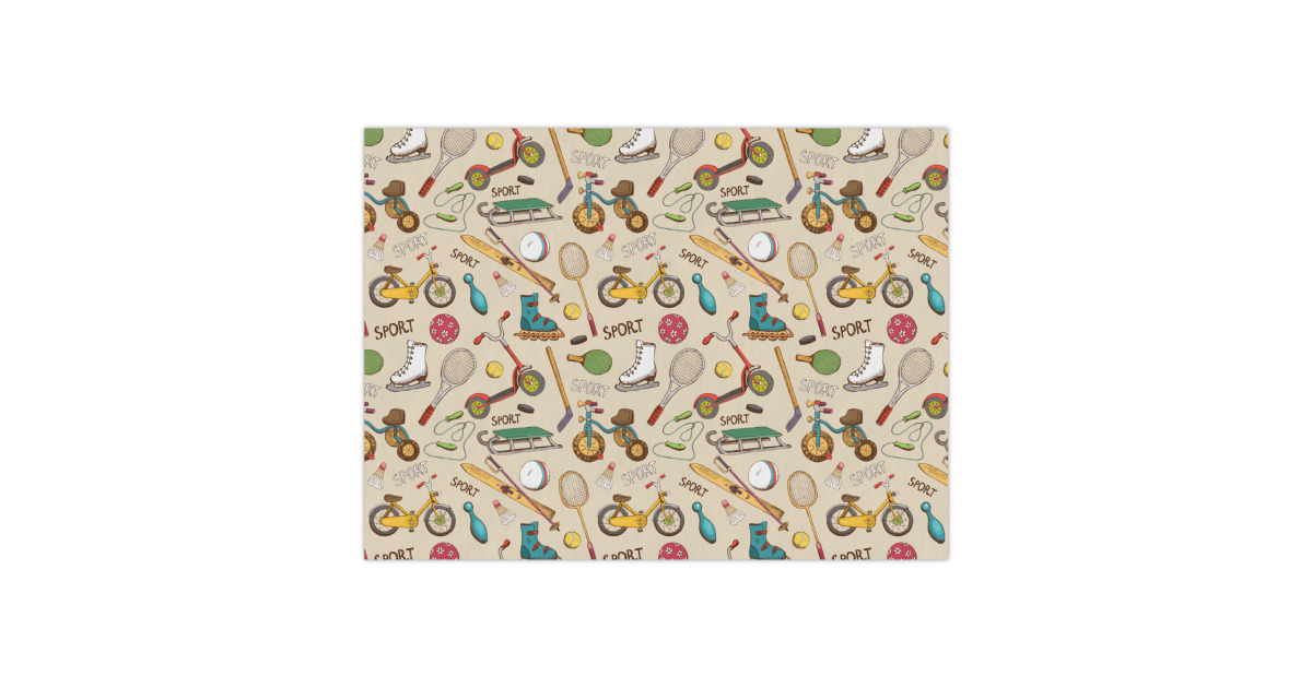 Custom Vintage Sports Tissue Paper Sheets | YouCustomizeIt
