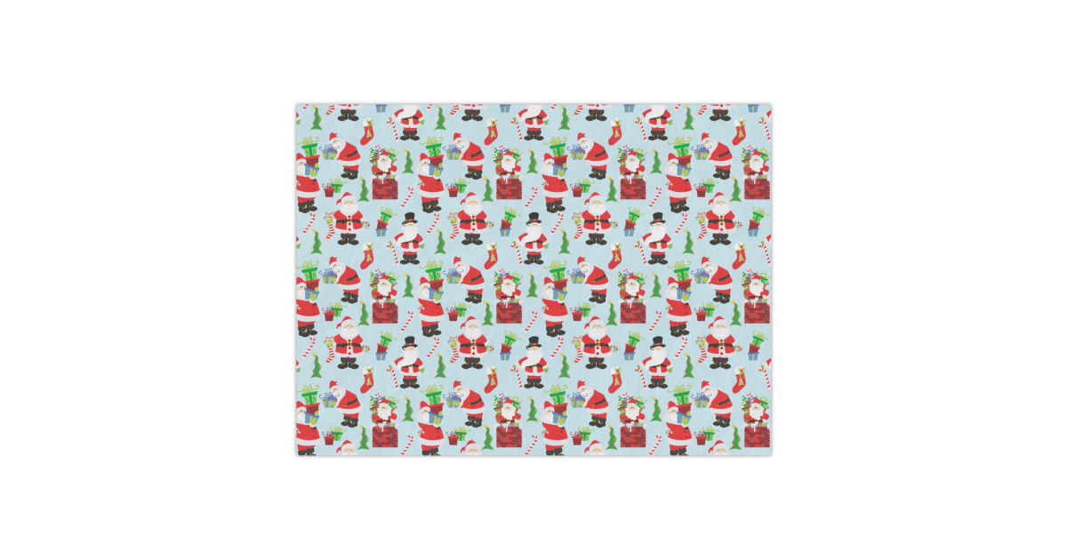 Custom Santa and Presents Tissue Paper Sheets | YouCustomizeIt