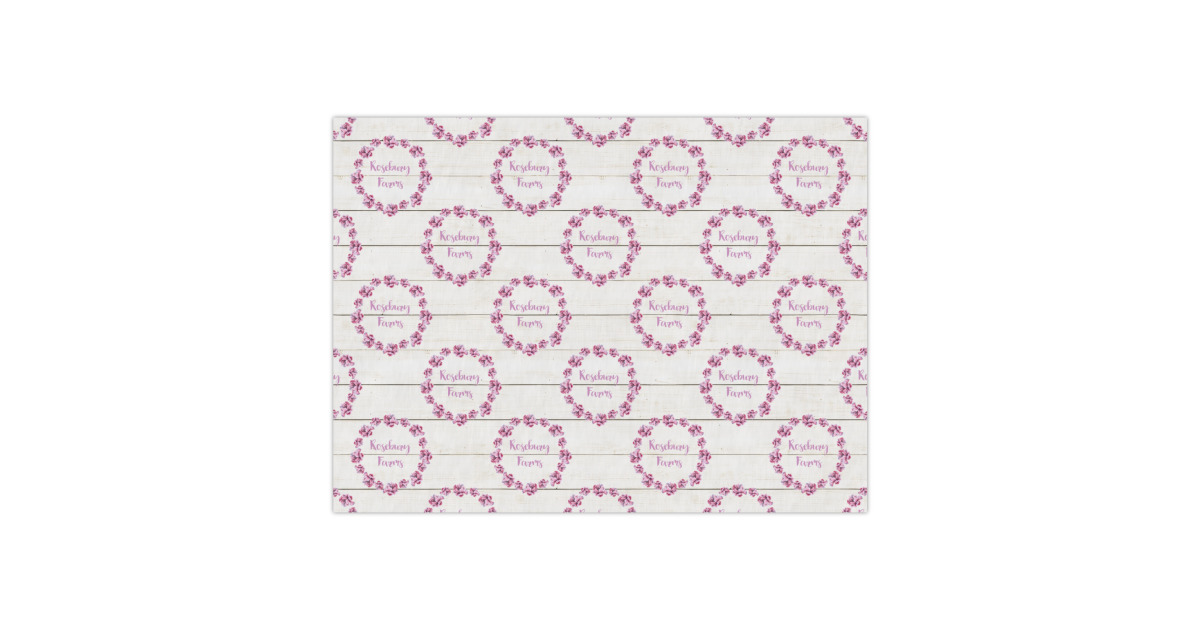 Custom Farm House Tissue Paper Sheets (Personalized) | YouCustomizeIt