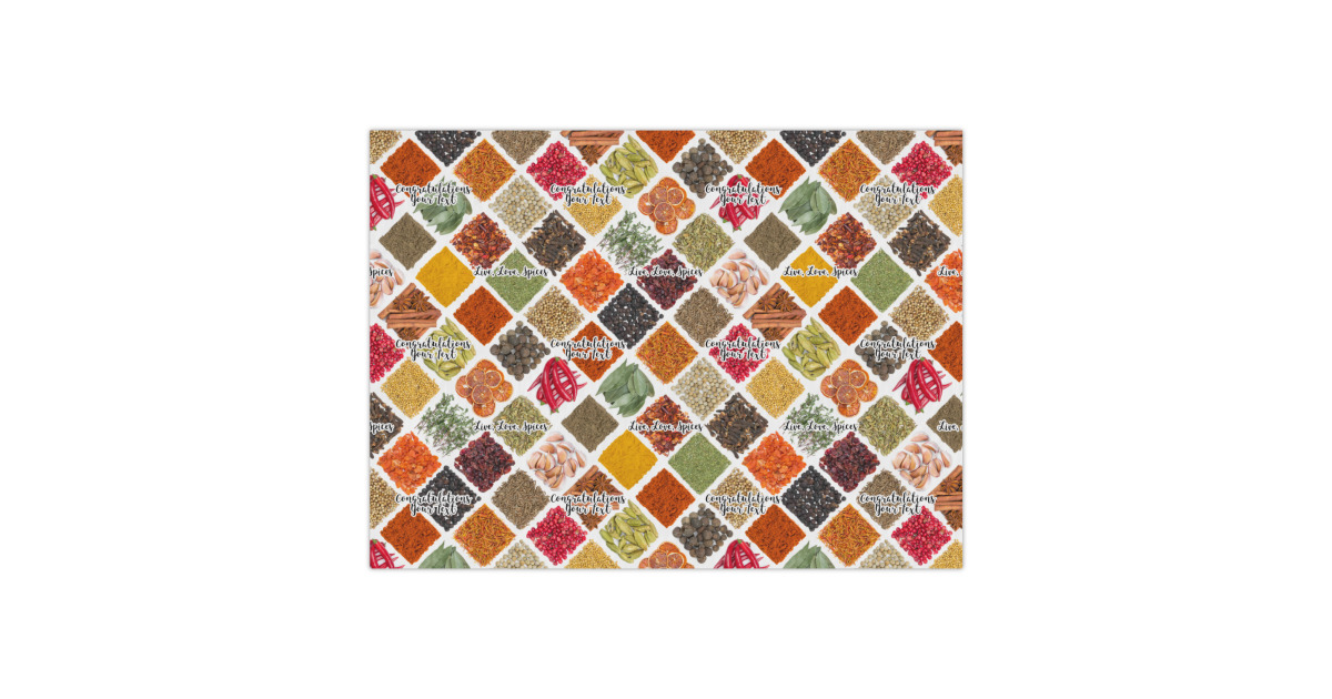 Custom Spices Tissue Paper Sheets | YouCustomizeIt