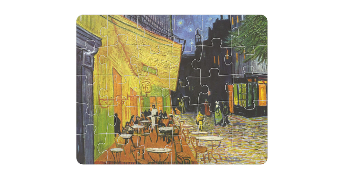 Custom Cafe Terrace at Night (Van Gogh 1888) Jigsaw Puzzles ...