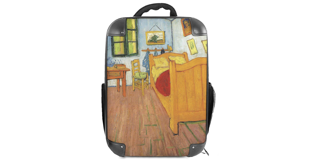 Custom The Bedroom in Arles (Van Gogh 1888) Hard Shell Backpack ...