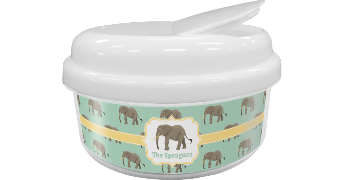 Custom Elephant Snack Container (Personalized) | YouCustomizeIt