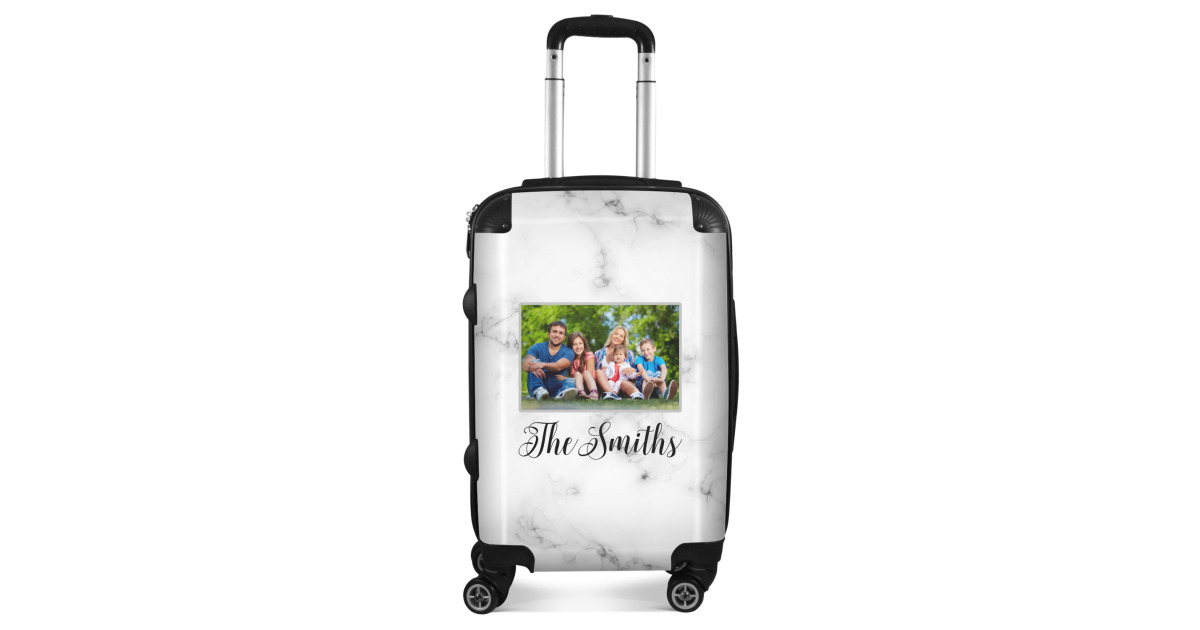 Custom Family Photo and Name Suitcase | YouCustomizeIt