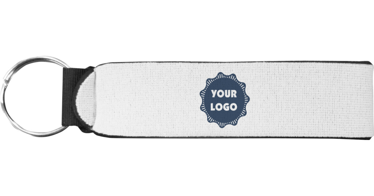 Custom Logo Neoprene Keychain Fob | YouCustomizeIt
