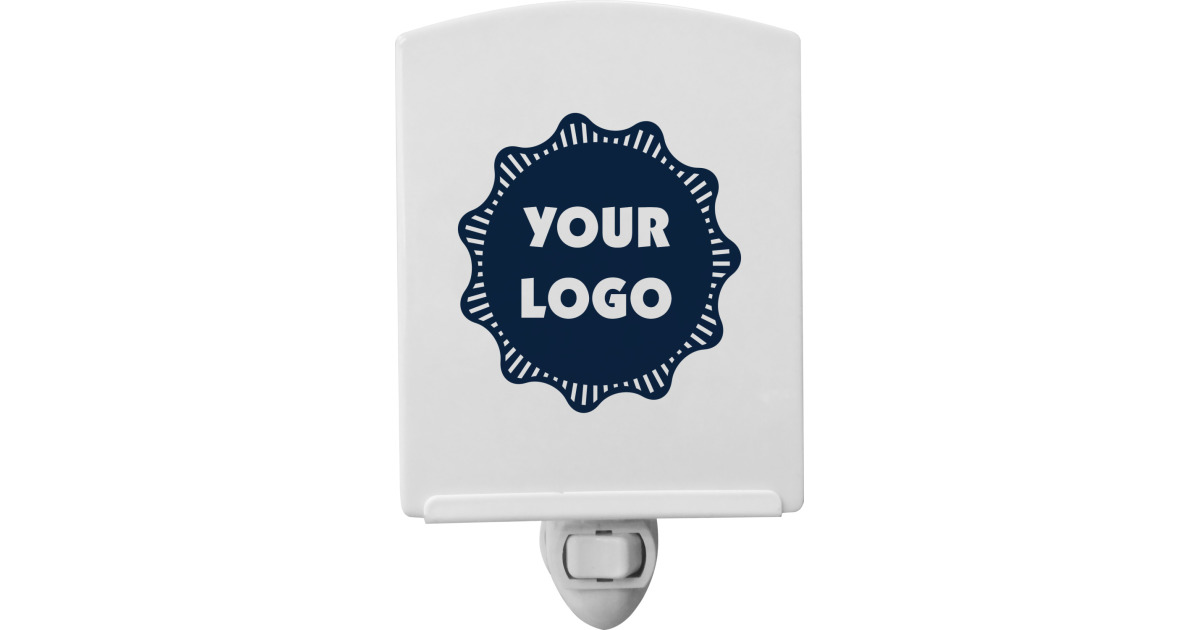 Custom Logo Ceramic Night Light | YouCustomizeIt