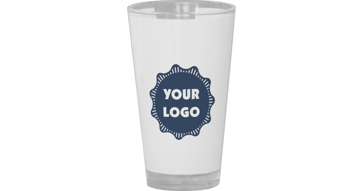 Custom Logo Pint Glass - Full Color | YouCustomizeIt