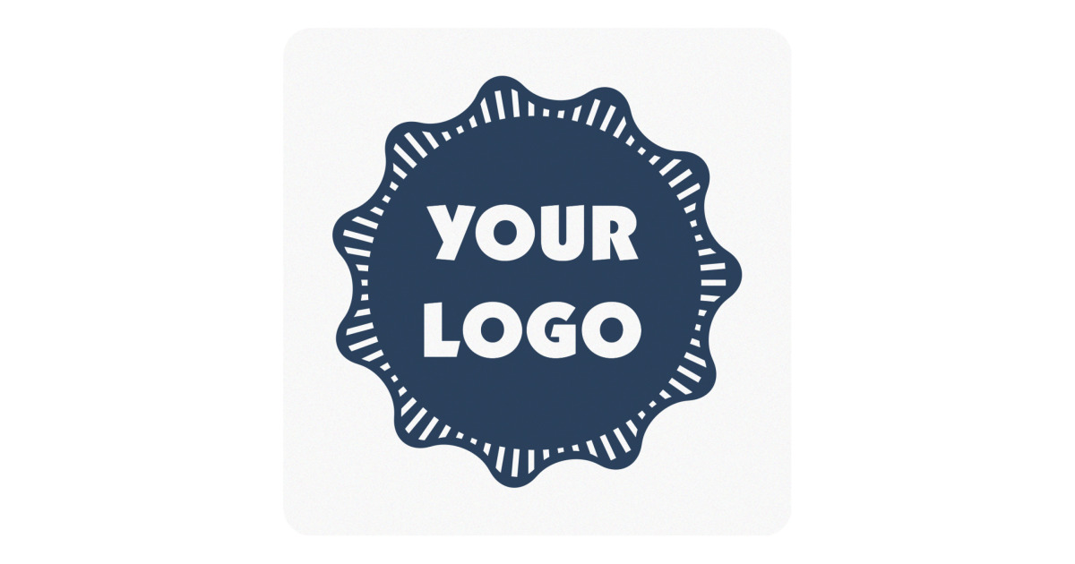 Custom Logo Square Decal | YouCustomizeIt