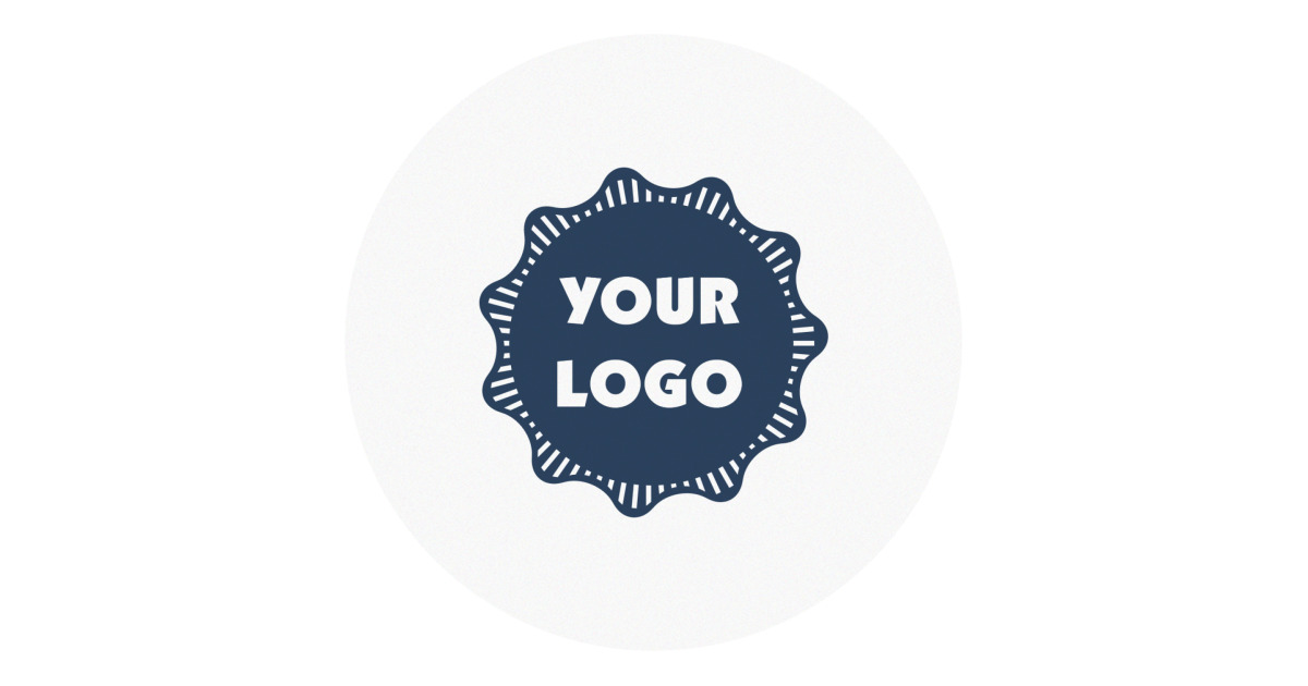 Custom Logo Round Decal | YouCustomizeIt