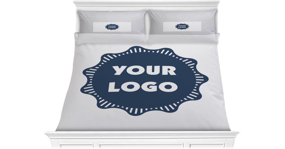 Custom Logo Comforter Set - King | YouCustomizeIt