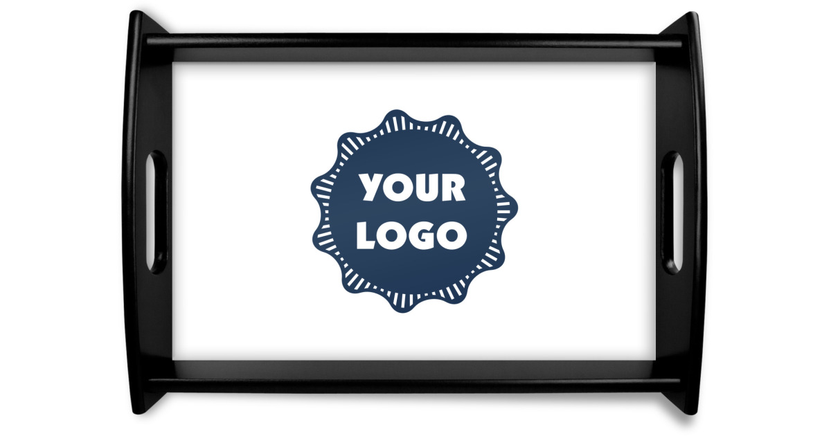 Custom Logo Wooden Tray | YouCustomizeIt