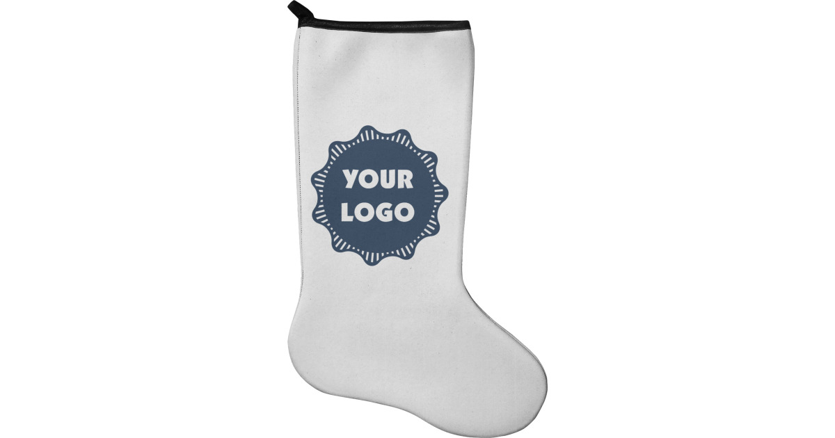 Custom Logo Holiday Stocking - Neoprene | YouCustomizeIt