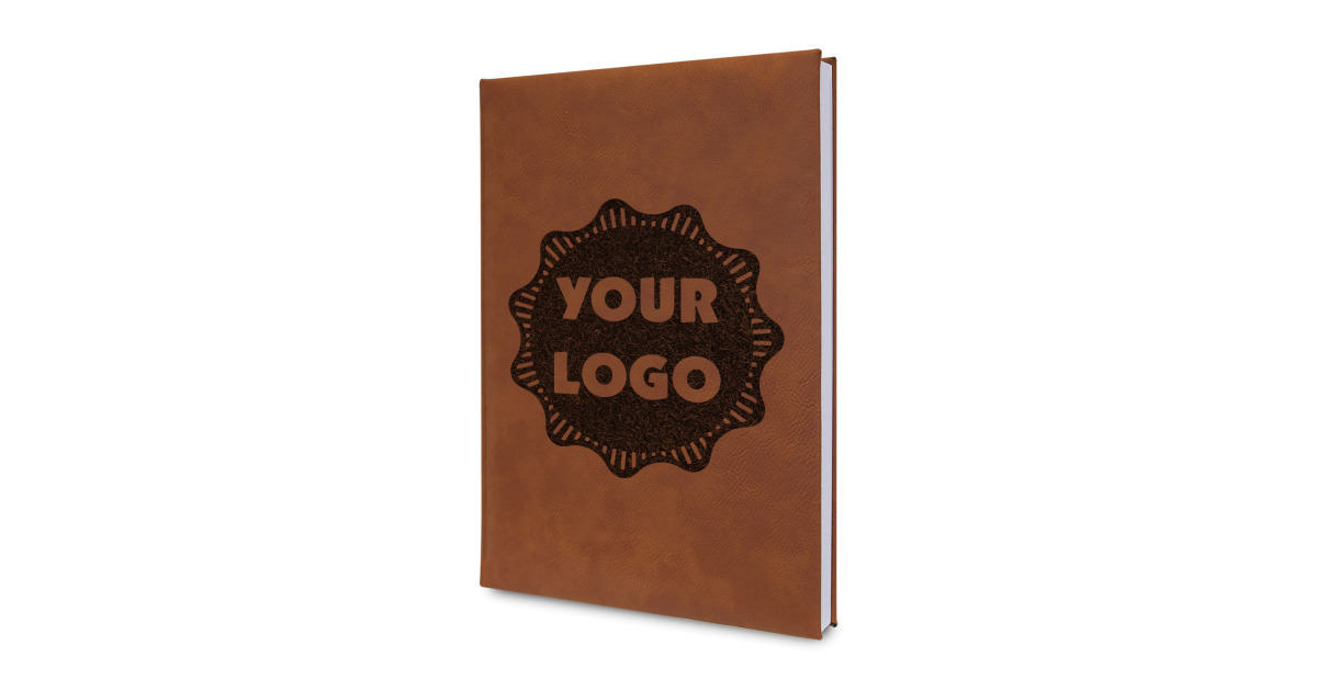 Custom Logo Leatherette Journal - Double-Sided | YouCustomizeIt