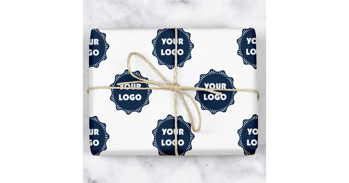 Custom Logo Wrapping Paper | YouCustomizeIt