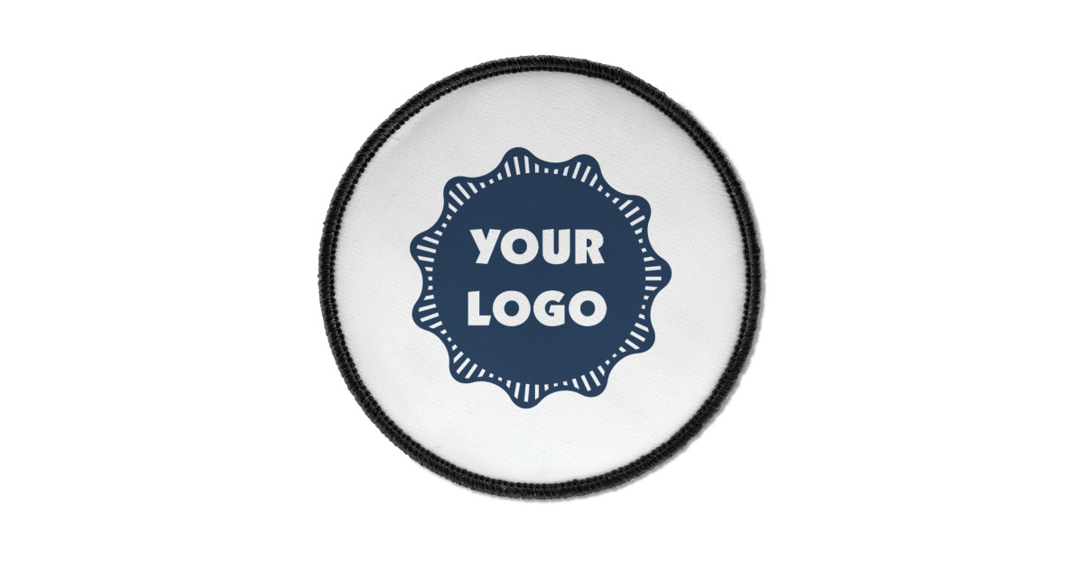 Custom Logo Iron On Round Patch | YouCustomizeIt